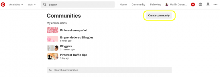 What are Pinterest Communities - by Marlin Duran